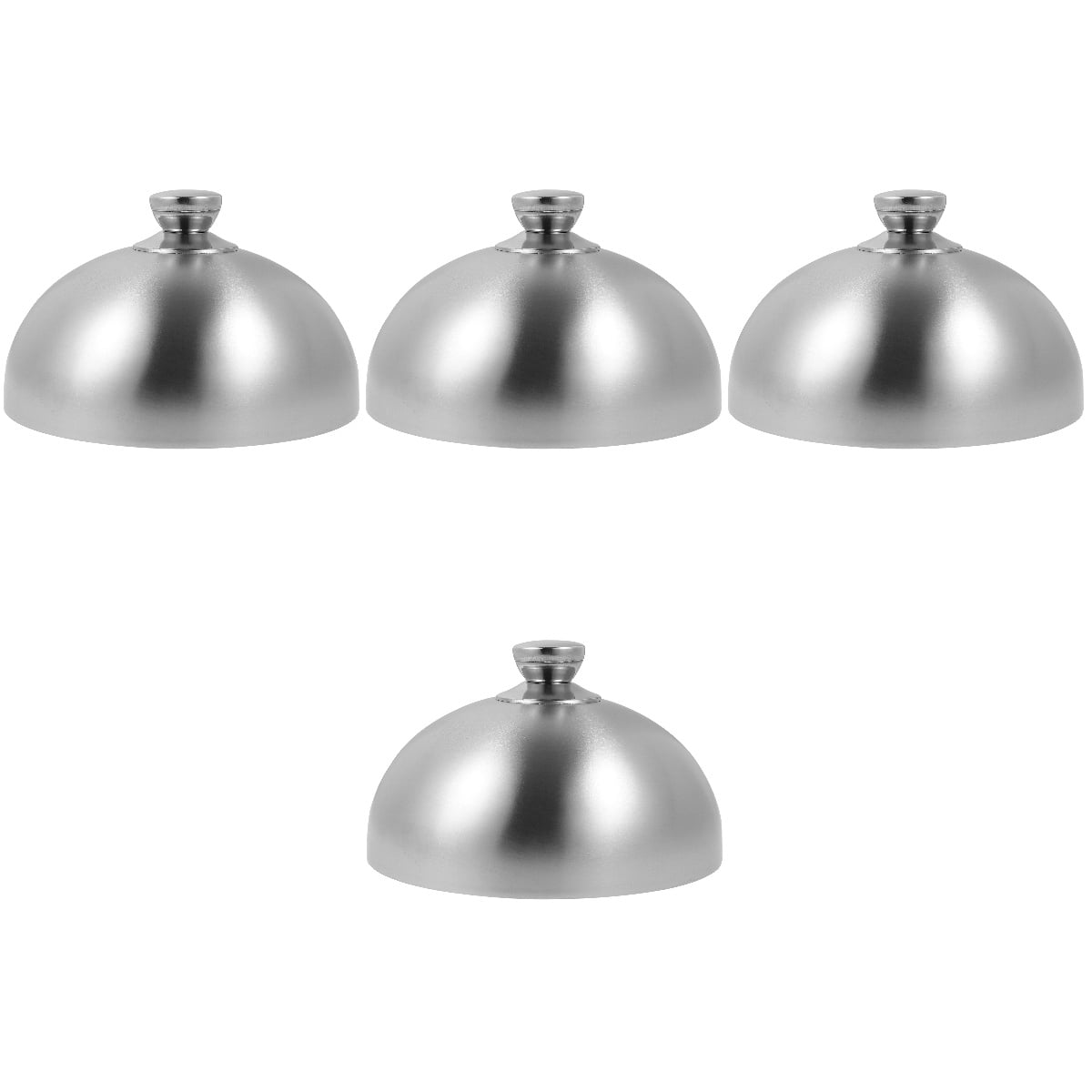 4 Count Round Basting Cover Nut Steak Cover Food Dome Cover 20X20X12cm ...