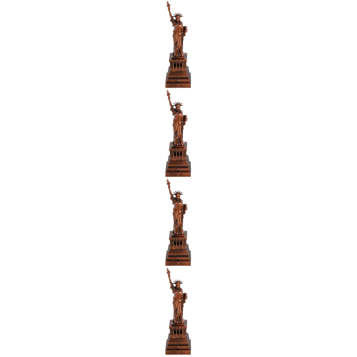 4 Count Statue of Liberty Mini Office Gifts Retro Decor The - Walmart.com