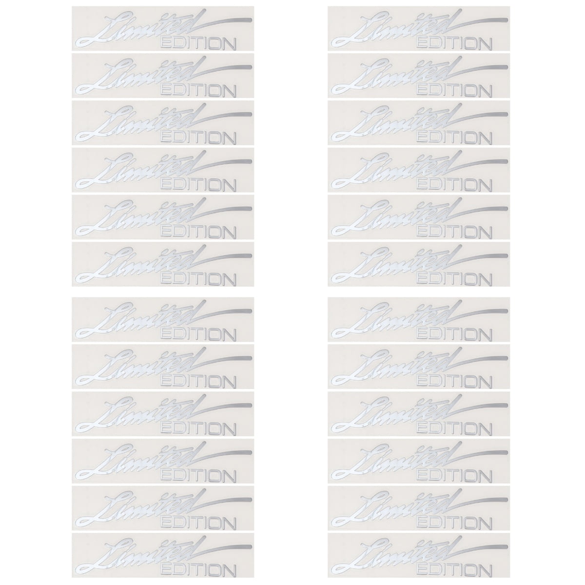 4 Count Sticker Limited Edition Car Stickers Accessories for Gift ...