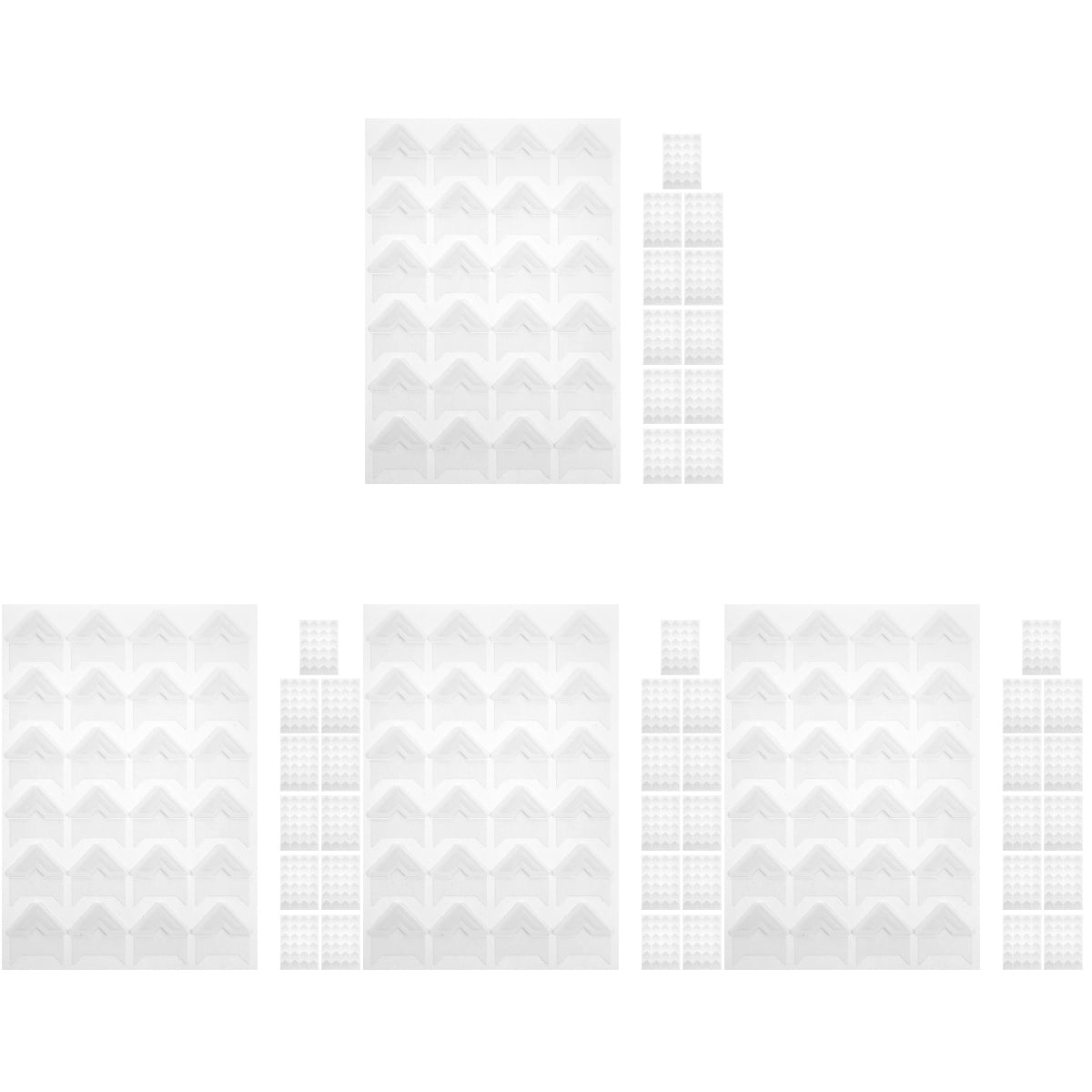 4 Count Sticker Wedding Guest Book with Corner Stickers Album Photo ...