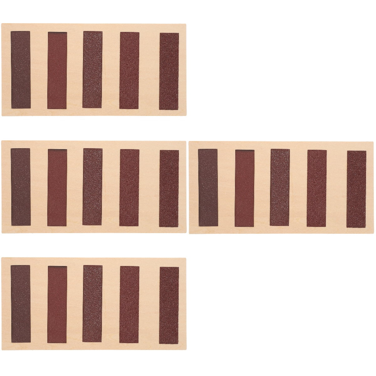 4 Count Toy Baby Touching Children's Sensory Board Grasping Kids Plate ...