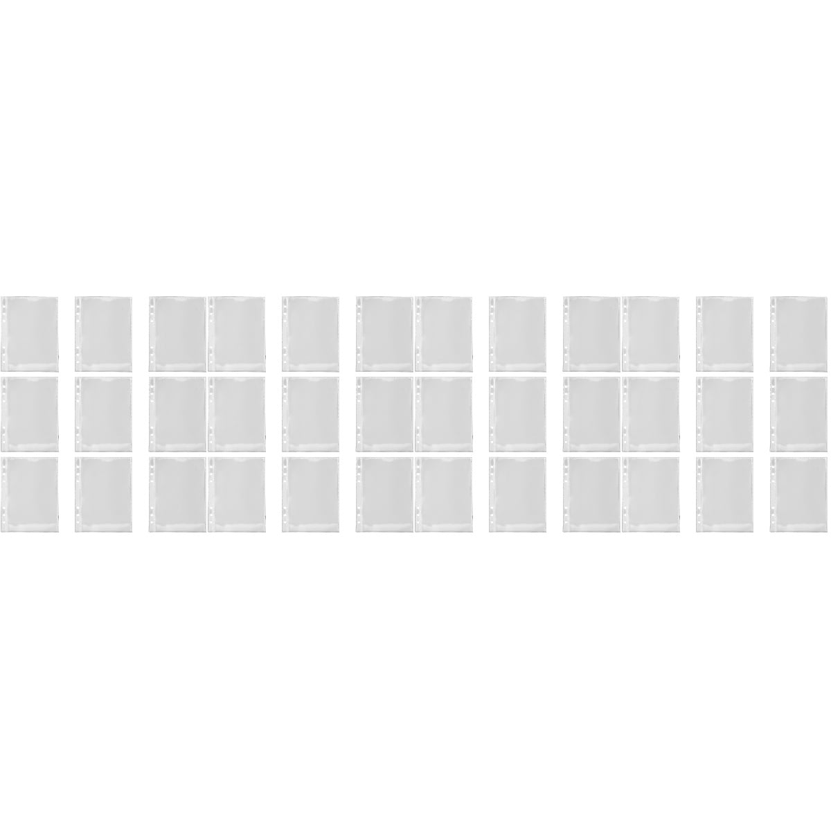 4 Count Transparent Display Booklet Small Bookshelf Boxes Pocket ...
