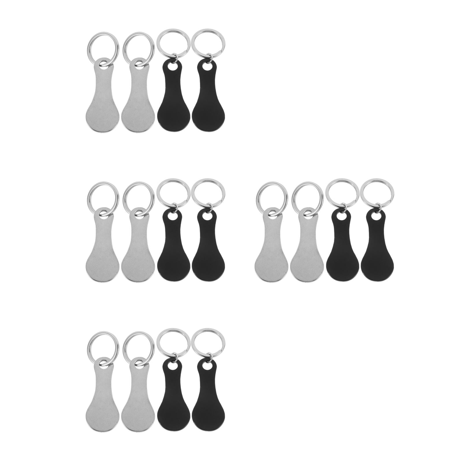 4 Count Trolley Cart Token Tokens Pinch-free Shopping - Walmart.com