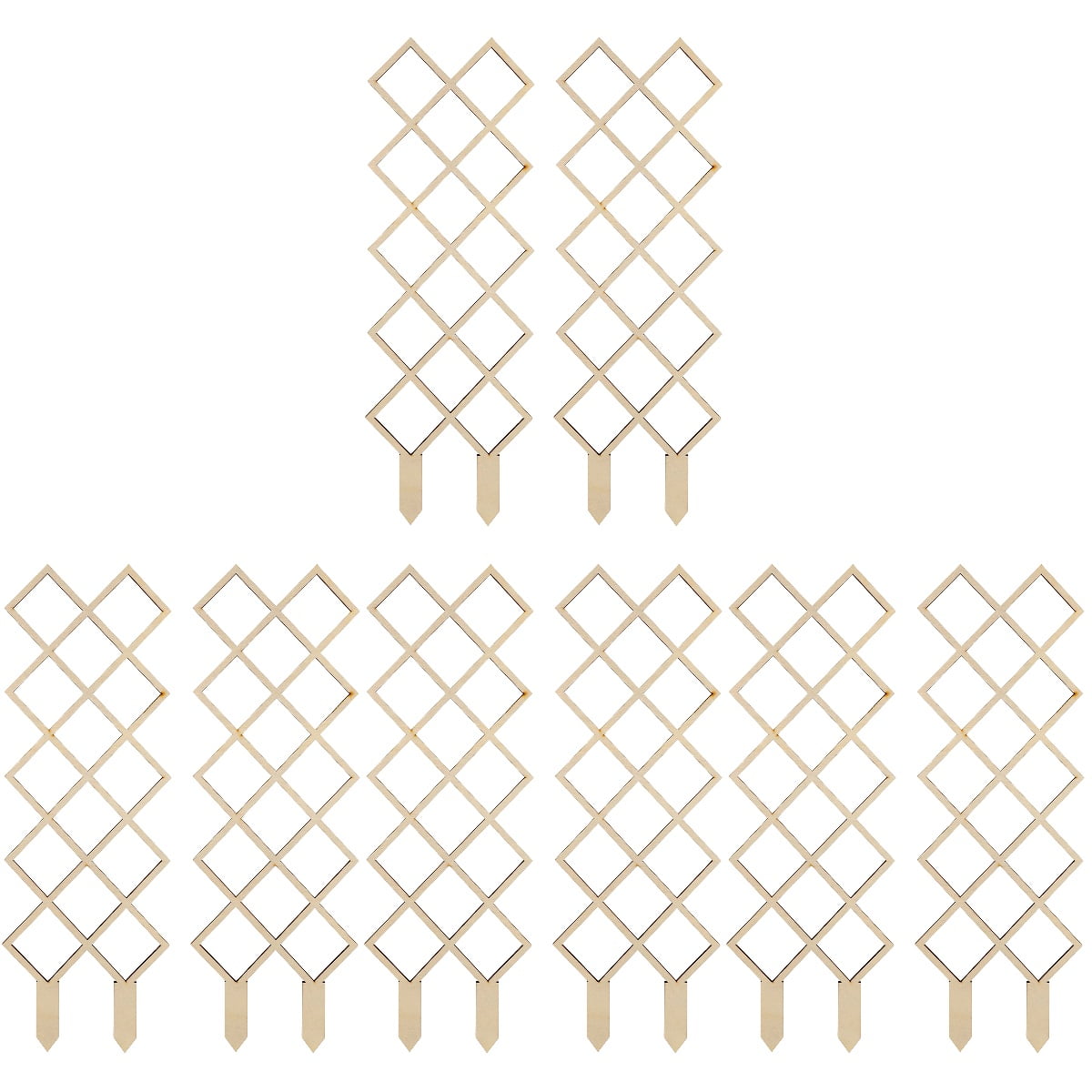 4 Count Vine Plant Climbing Stand Plants Trellis Peony Ties - Walmart.com