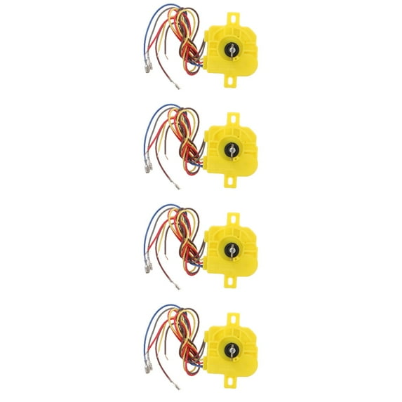 4 Count Washing Machine Timer Washer Universal Accessories Cylinder ...