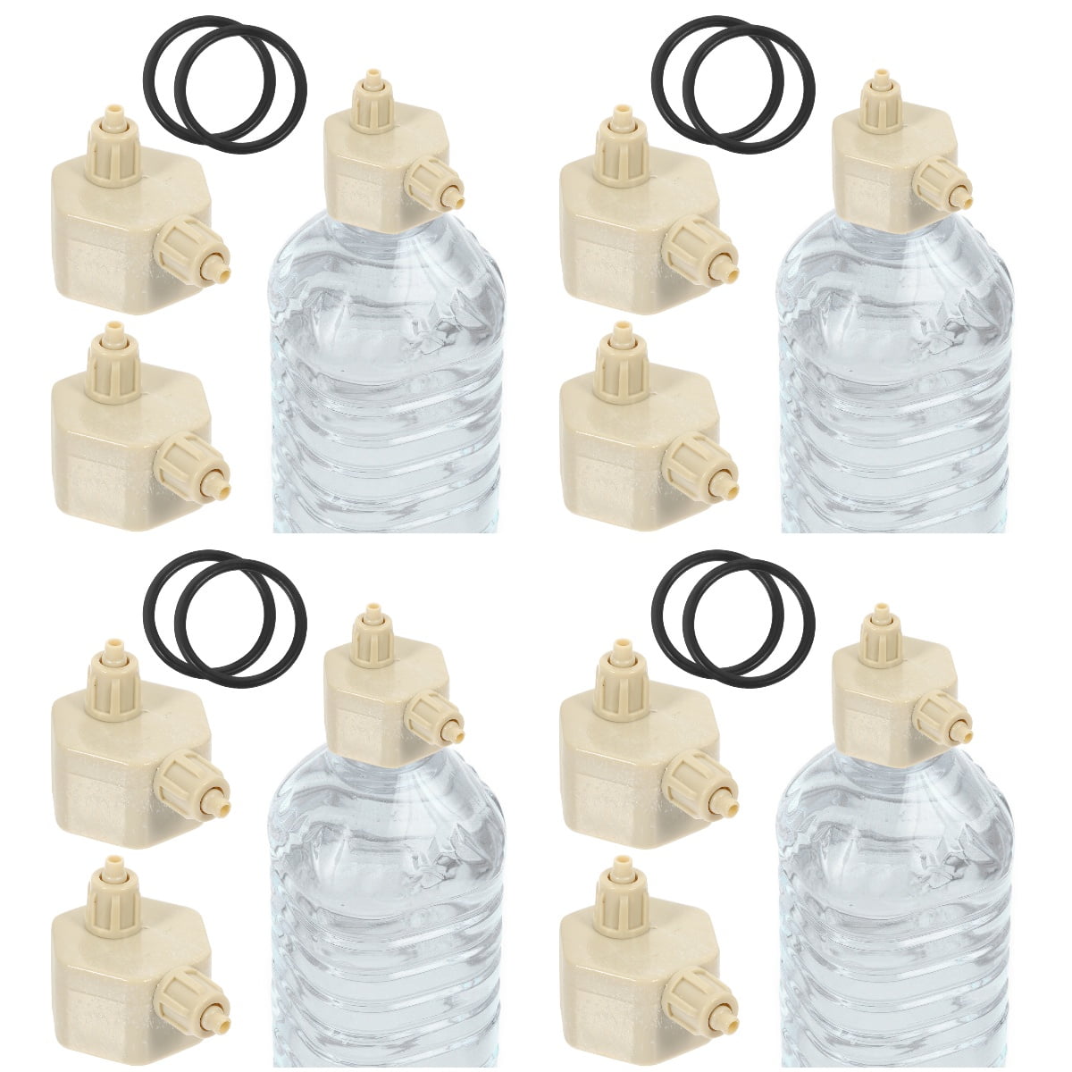 4 Count Water Co2 Bottle Cap Planted Tank Use System Caps - Walmart.com