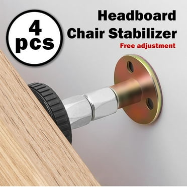 flameer 4 Pieces Bed Rail Brackets Wooden Bed Frame Heavy Duty ...