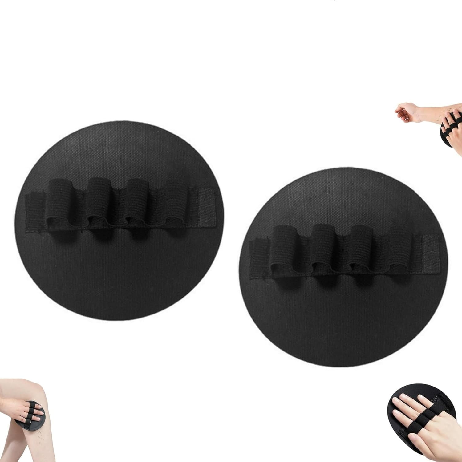 4 Counts Shower and Bath Tool, Exfoliating Body Scrubber Set,Deep ...