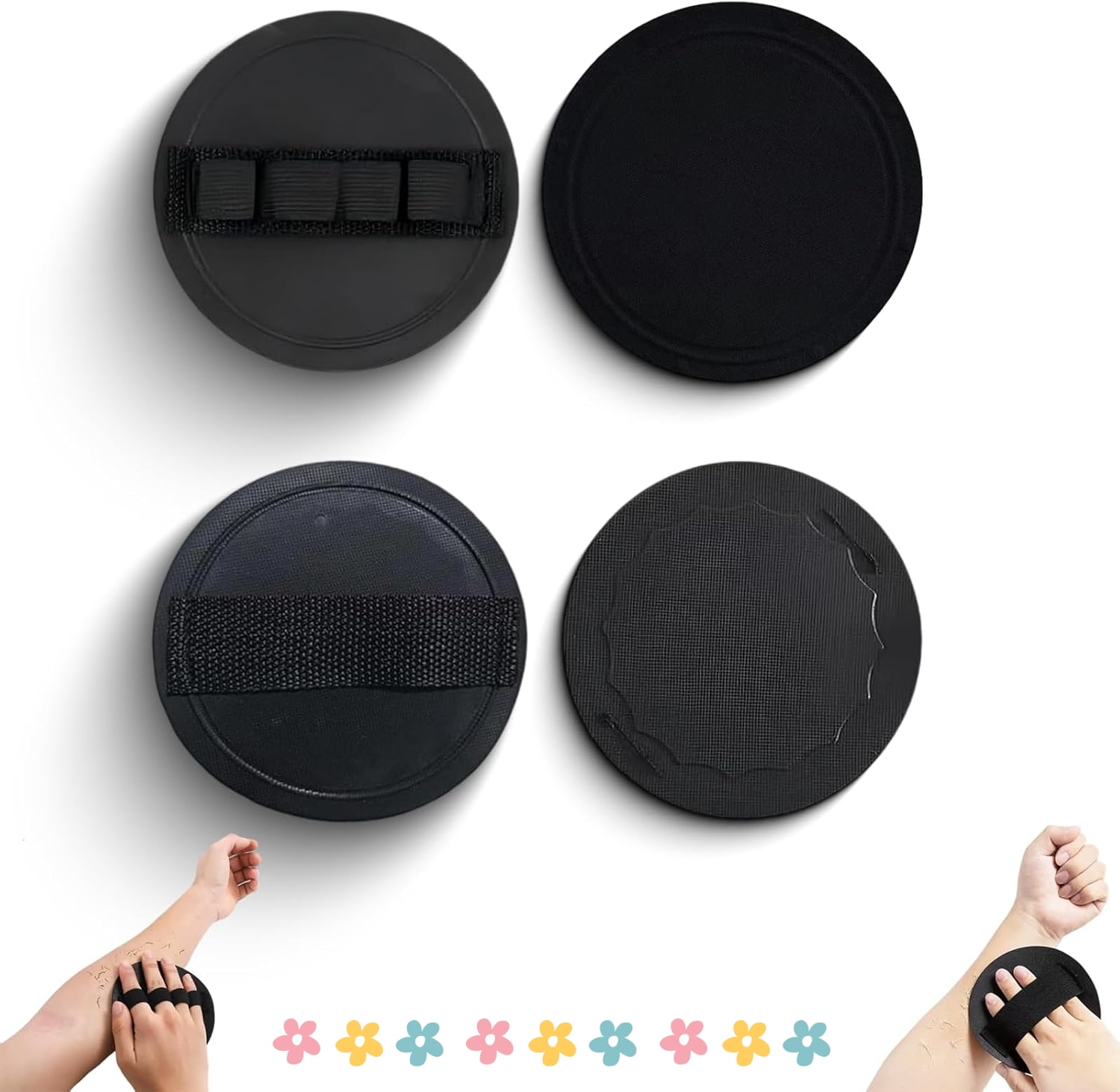 4 Counts Shower and Bath Tool for Massage and Removing Dead Skin, Deep ...