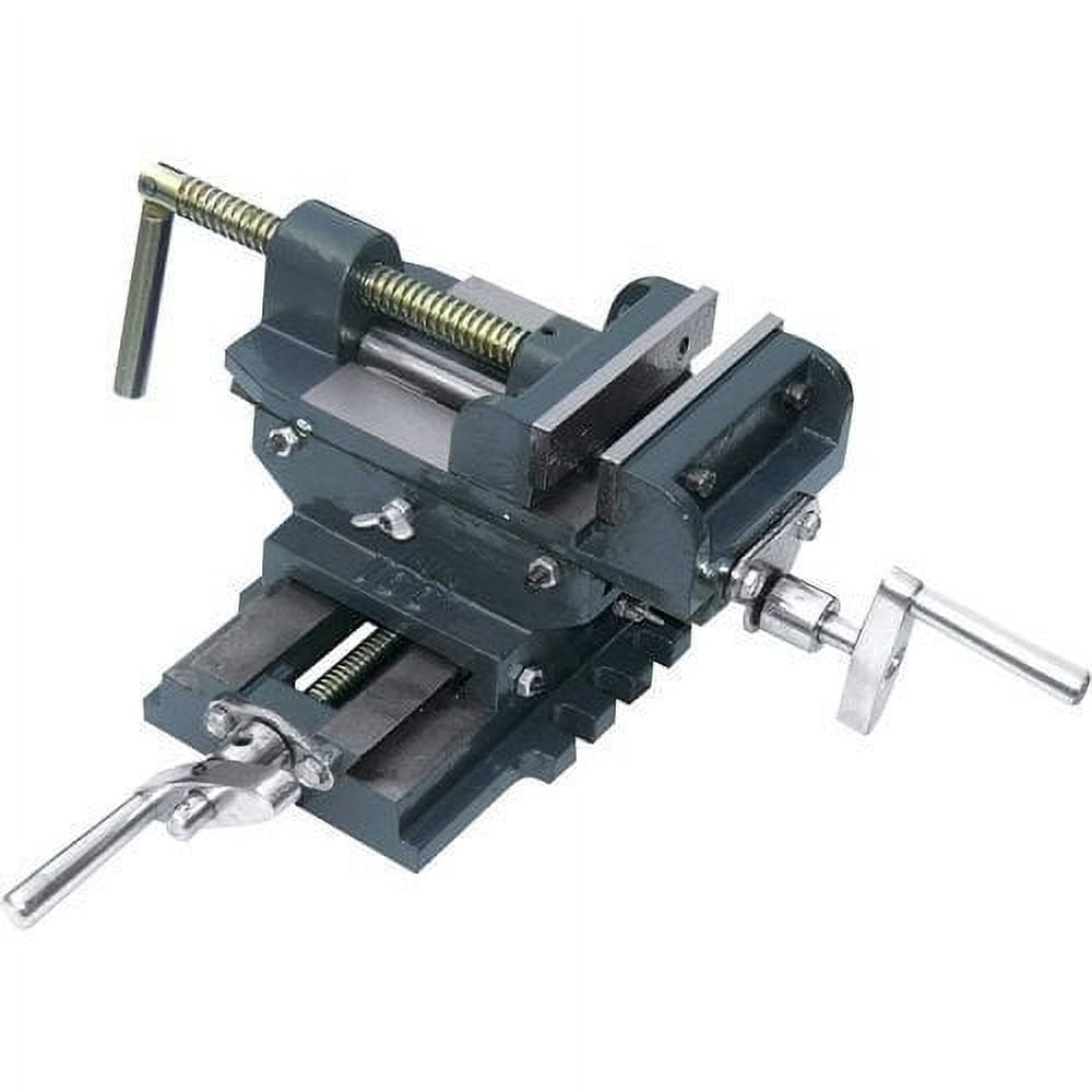 4" Cross Drill Press Vise Slide Metal Milling 2 Way X-Y Clamp Machine ...