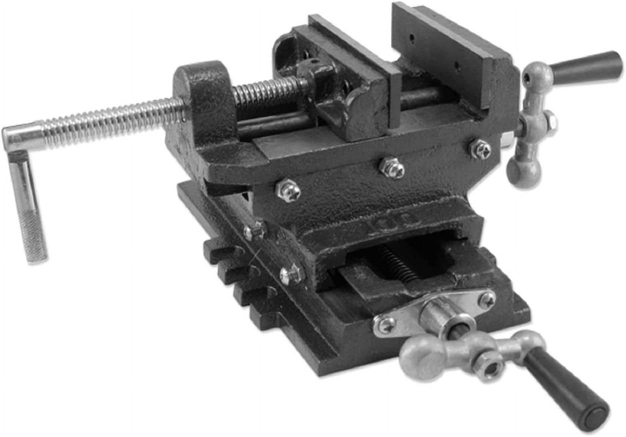 4" Cross Drill Press Vise Slide Metal Milling 2 Way X-Y Clamp Machine ...