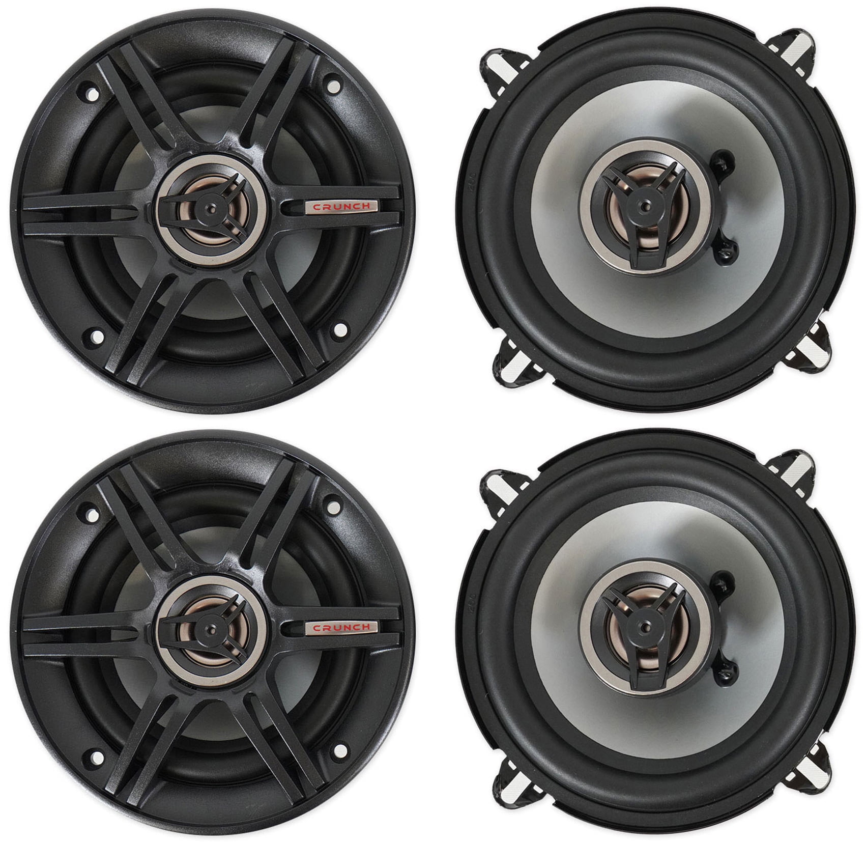"Crunch CS525CX Car Audio Speakers, 5.25"" Inch 2-Way, 250 Watts Max, 5 ...
