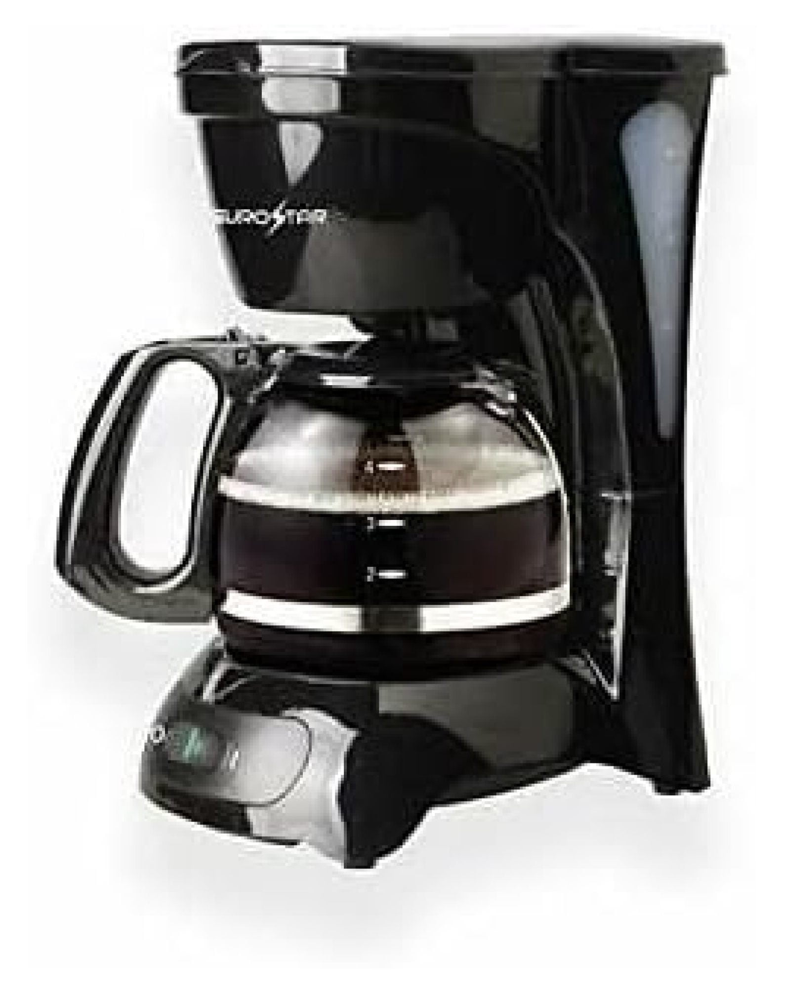 4-Cup Coffee Maker XYT ECM620B Black Compact Drip Machine for Kitchen ...