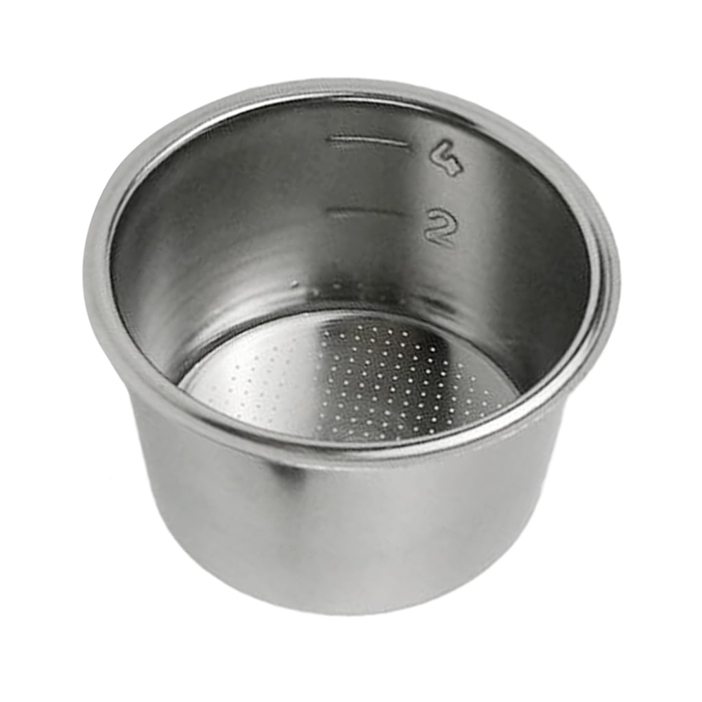 4 Cups Stainless Steel Coffee Maker Filter Espresso Cup Replacement ...