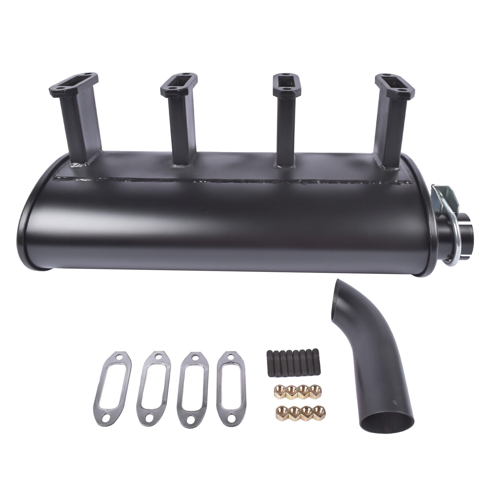 4 Cylinder Exhaust Manifold Muffler Kit for Deutz 912 913 914 04191237 ...