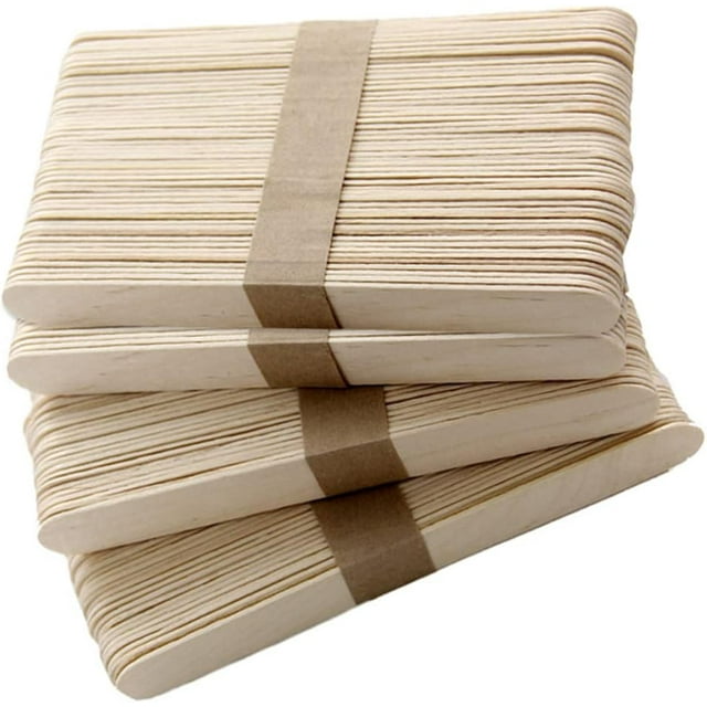 4 DIY Wood Sticks Wood Finish Craft Stick Kids DIY Projects Stick ...