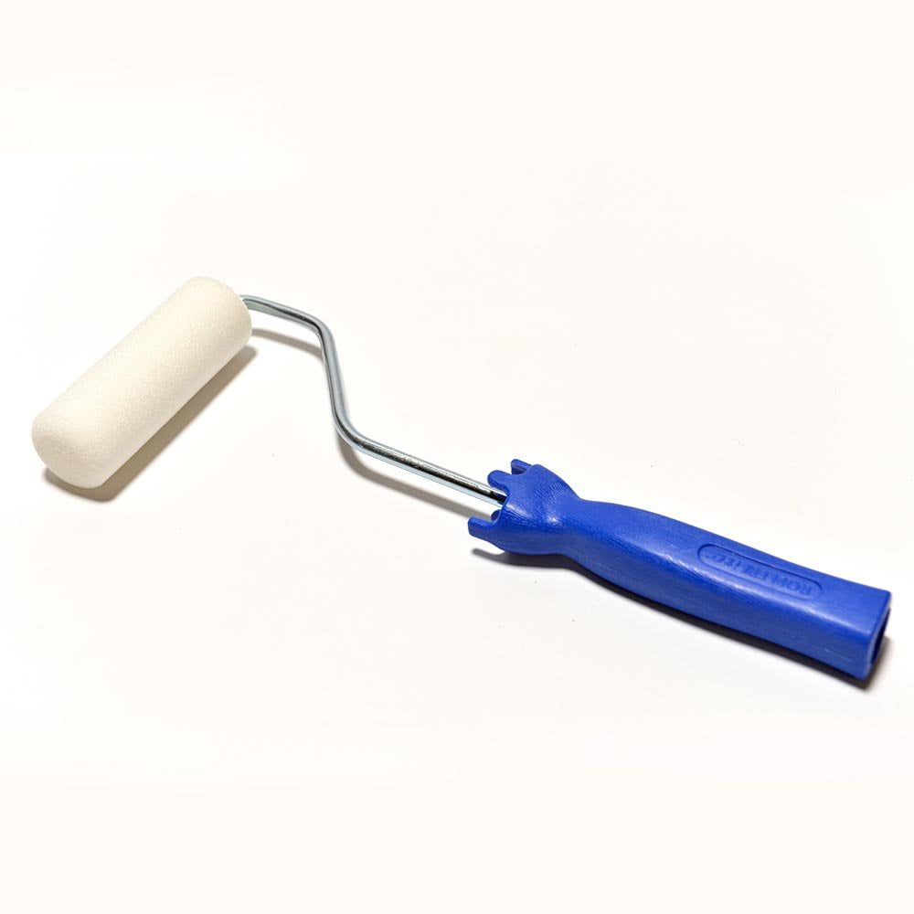 4" Dense Foam Roller with Handle - Walmart.com