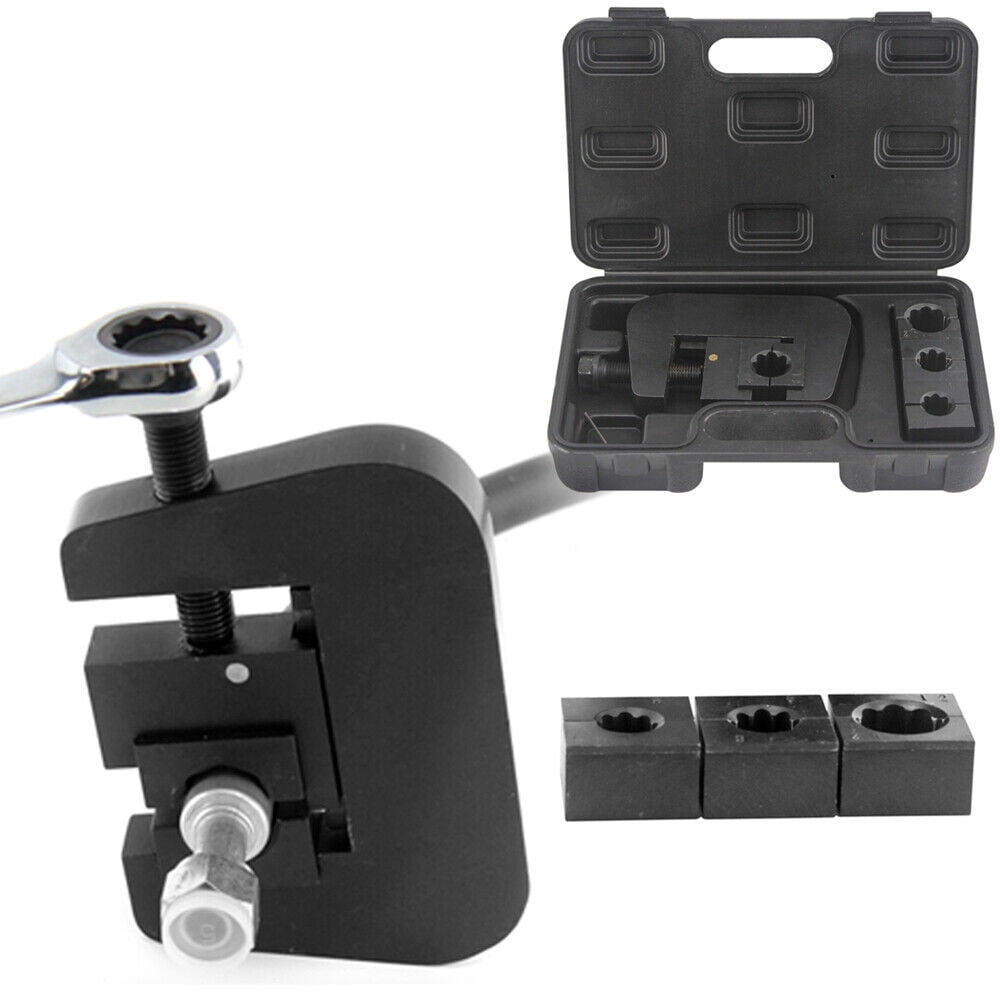 4 Dies Manual A/C Hose Crimper Kits Air Conditioning Repair Hose ...