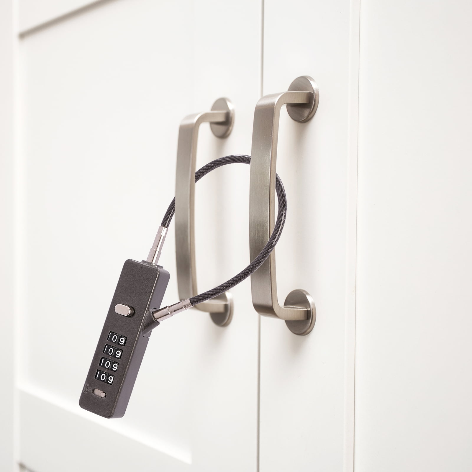 4 Digit Cable Combination Lock, Cable Lock For Many Scenarios Such As ...