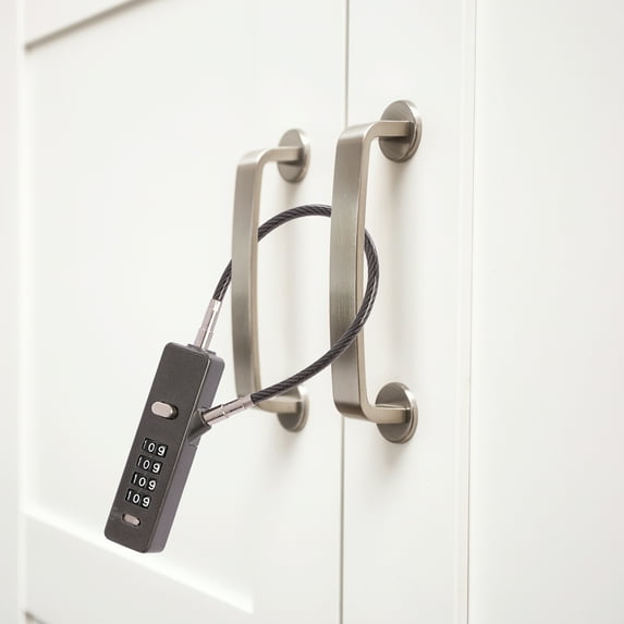 4 Digit Cable Combination Lock, Cable Lock For Many Scenarios Such As ...