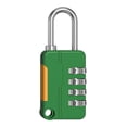 4 Digit Code Combination Padlock Zinc Alloy Security Travel Lock ...
