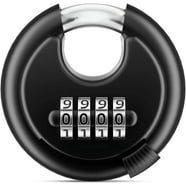 SX-575 4-Dial Combination Disc Padlock, High Security Combination Lock ...