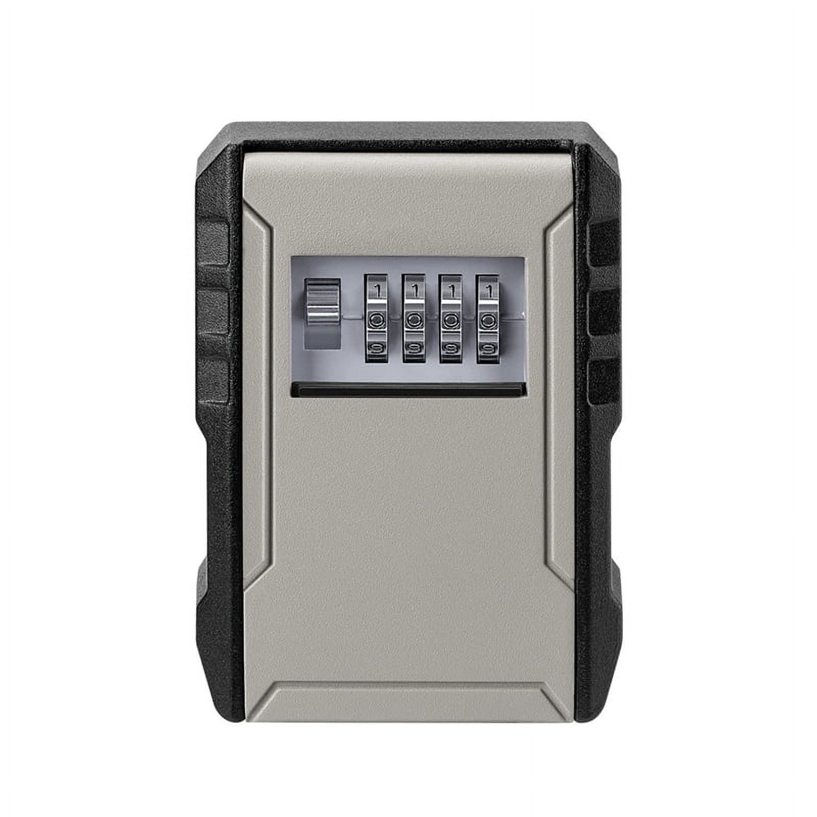 4 Digit Combination Key Box Wall Mounted Password Key Box Organizer ...