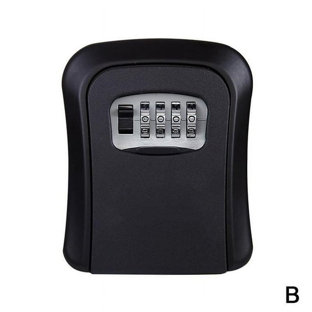 4 Digit Combination Key Lock Box Wall Mount Safe Security Organizer ...
