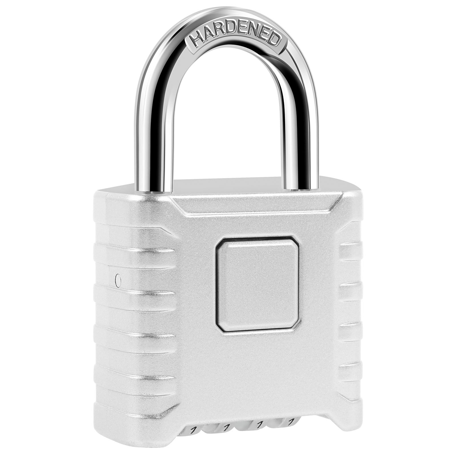 4 Digit Combination Lock Zinc Alloy Code Padlock Resettable Outdoor ...