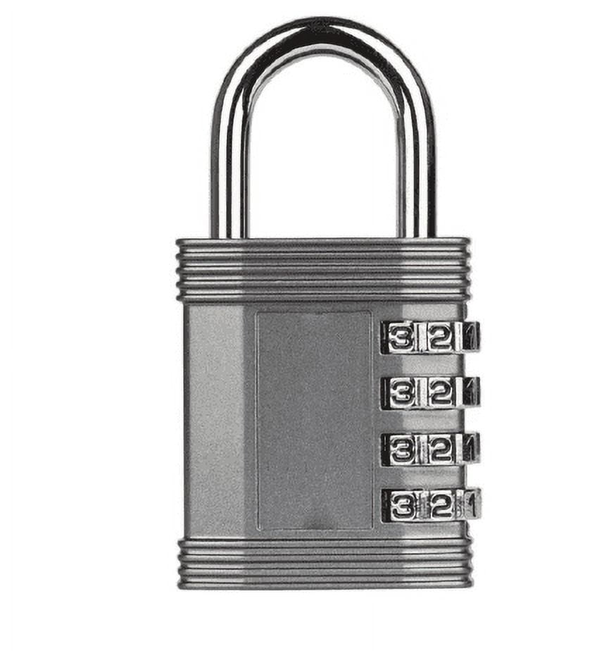4 Digit Combination Lock for Gym Outdoor & School Locker, Fence, Case ...