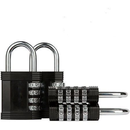 4 Digit Combination Lock for Gym Outdoor & School Locker, Fence, Case ...