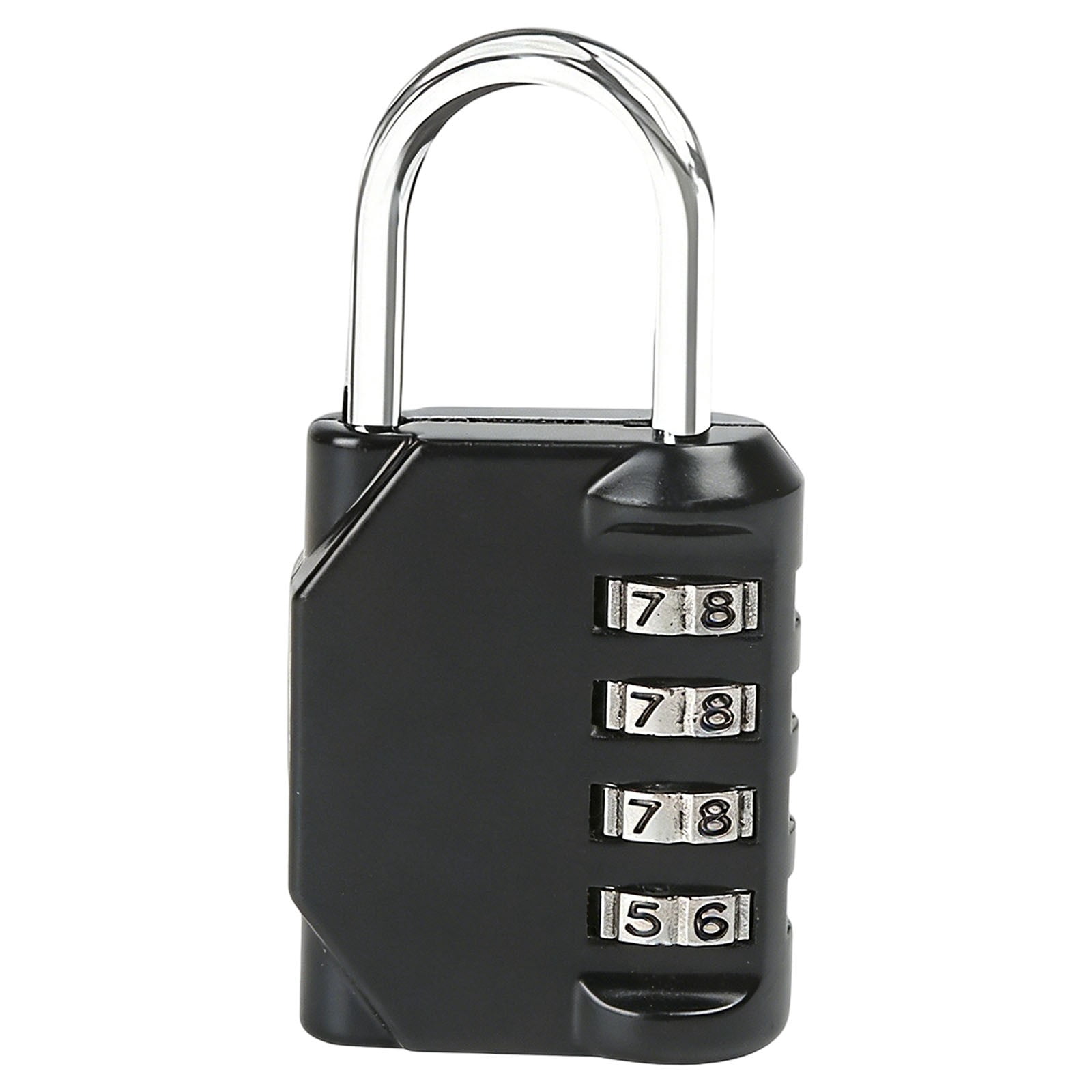 4-Digit Combination Lock for Gym and Sports, Storage Unit, Gate, Fence ...