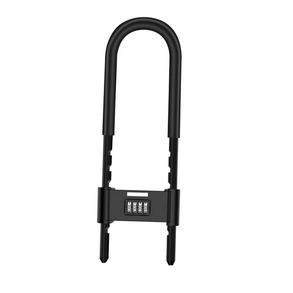 4 Digit Combination Padlock,Heavy Duty Anti Theft U-Shape Security Code ...