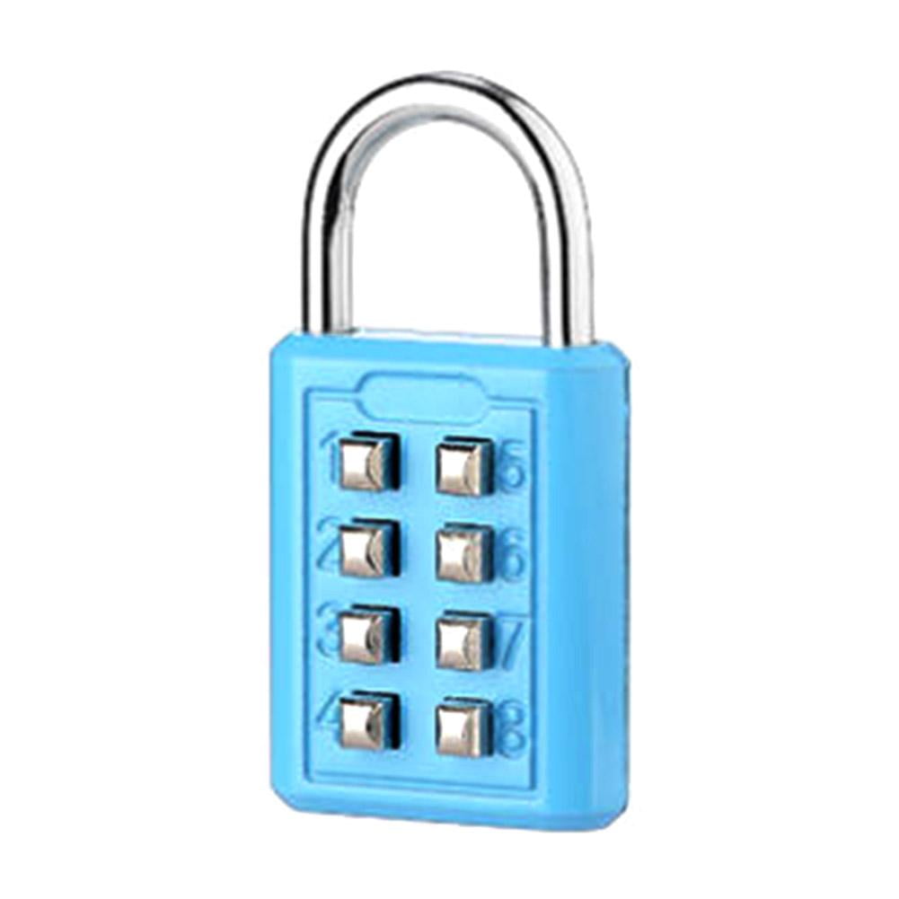 4 Digit Combination with Keys Travel Suitcase Luggage Bag Reset Lock T ...