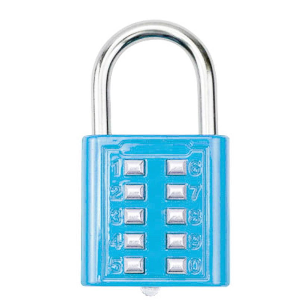 4 Digit Combination with Keys Travel Suitcase Luggage Lock Bag Padlock ...