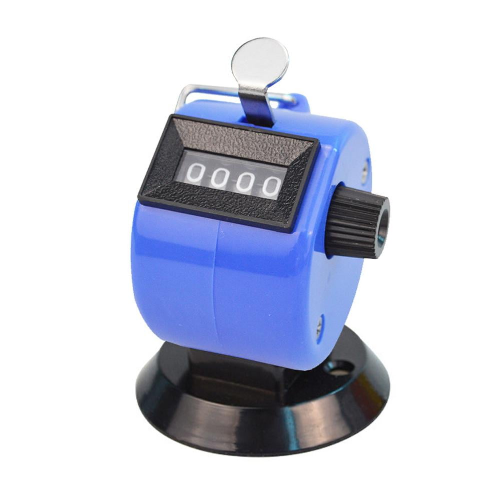 4 Digit Counting Manual Tally Number Counter Mechanical Click Clicker ...