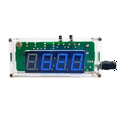 4-Digit Digital DIY Clock Kits with Acrylic Shell, DIY Alarm Clock ...