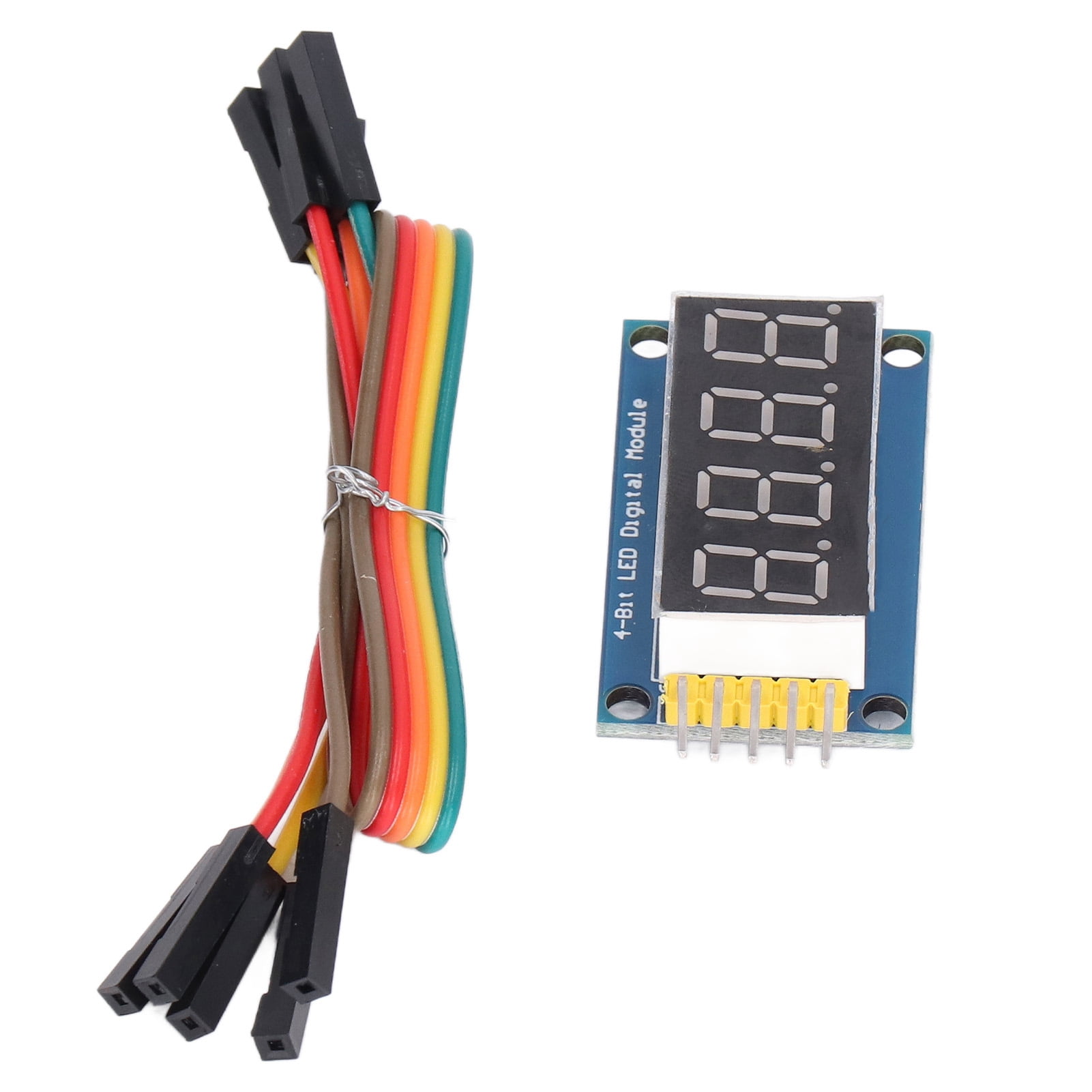 4 Digit Digital Tube Module 74HC595 Driver Adjustable LED Display ...