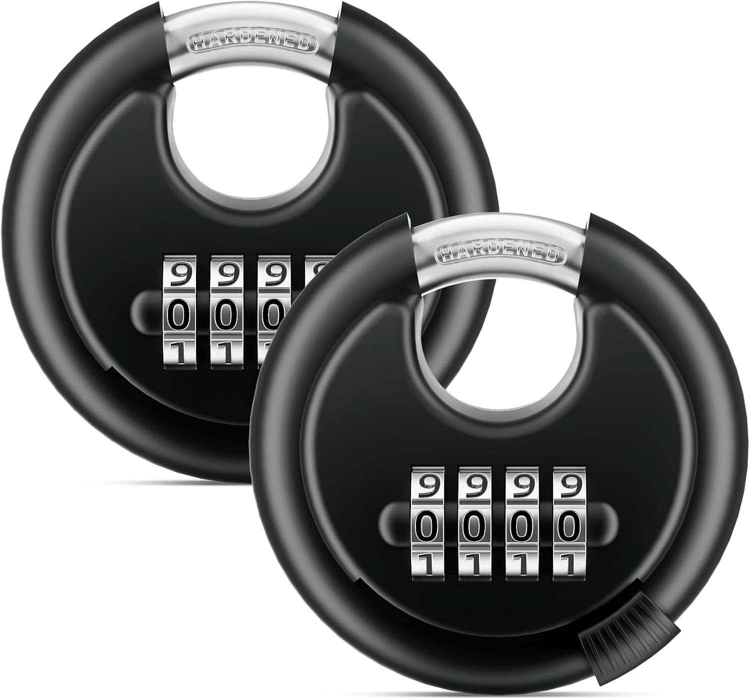 4-Digit Disc Combination Lock Outdoor - Combination Padlocks with ...