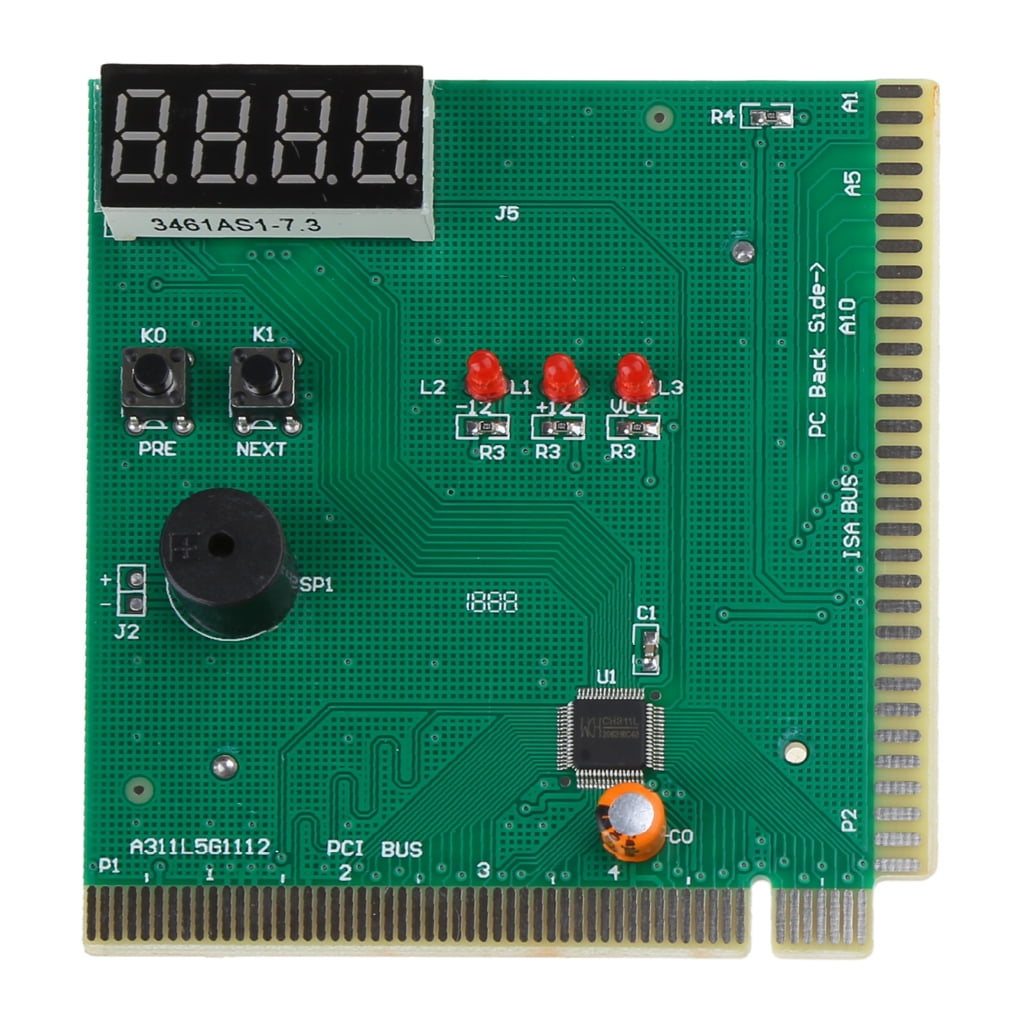 4-Digit LCD PC Mainboard Display Diagnostic Card Motherboard Fault Post ...