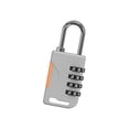 4 Digit Luggage Code Padlock Keyless Unlocks AntiTheft Padlock Portable ...