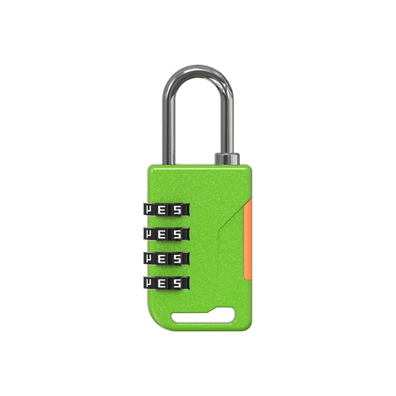 4 Digit Luggage Code Padlock Keyless Unlocks AntiTheft Padlock Portable ...
