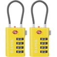 4 Digit Luggage Locks, TSA Locks for Luggage, Advanced TSA008 core ...