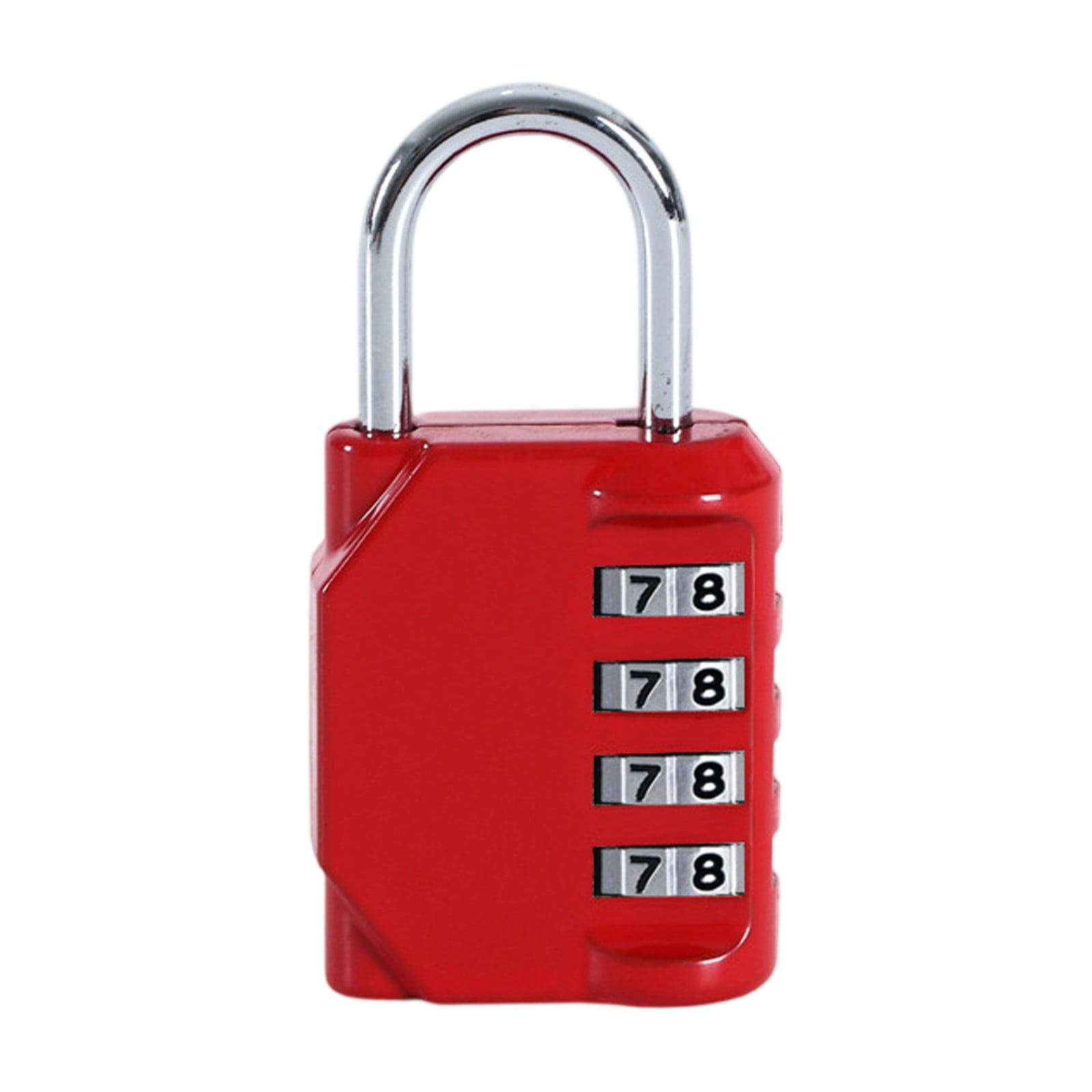 4-Digit Mechanical Combination Lock – Alloy Anti-Theft Padlock for ...