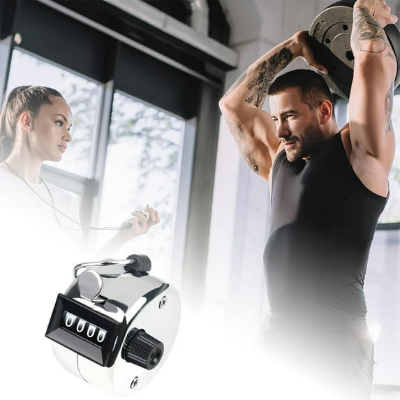 4 Digit Mechanical Handheld Click Counter for Sports Coaching and Event ...