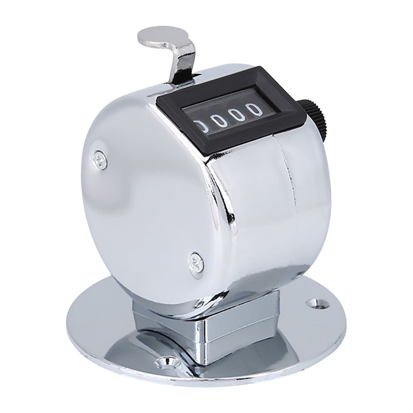 4 Digit Number Count Clicker Counter, Mini Metal Hand Mechanical ...