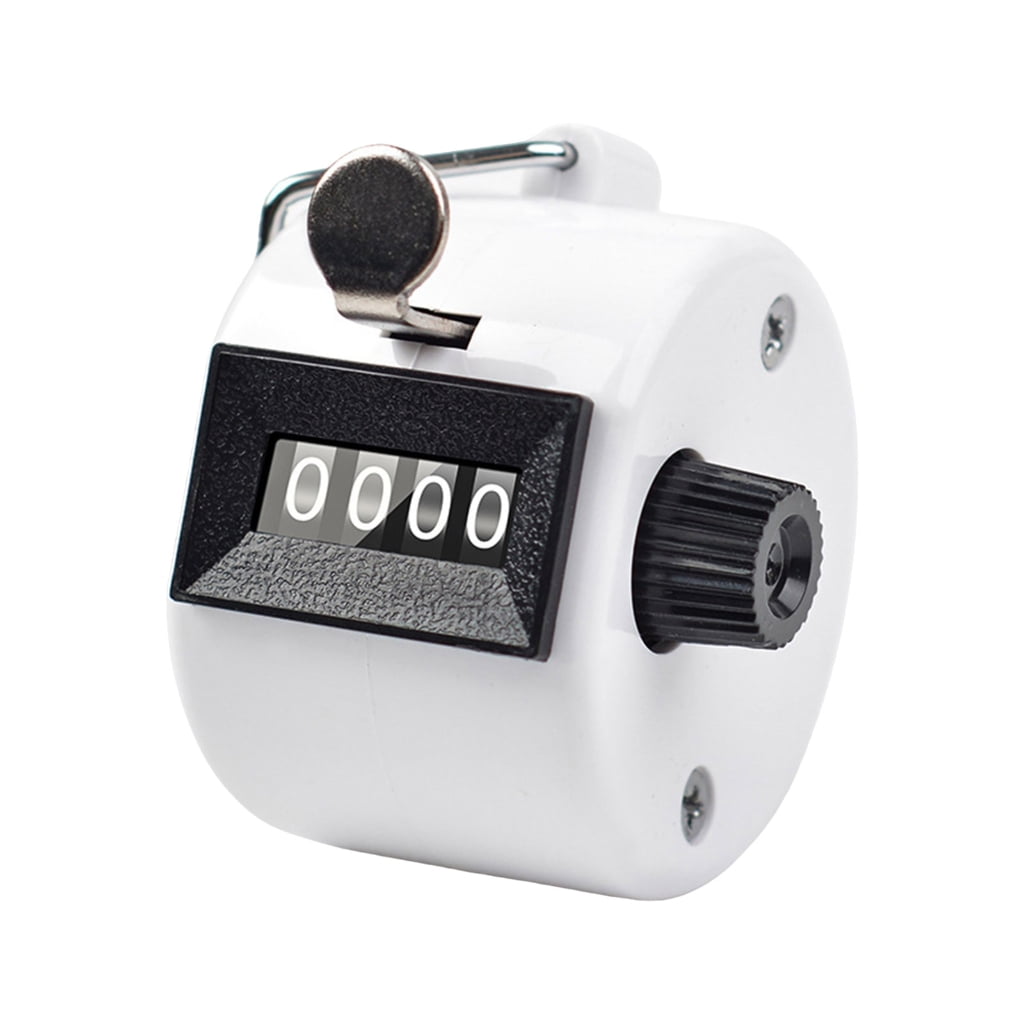 4 Digit Number Count Clickers Hand Mechanical Counters Clickers ...