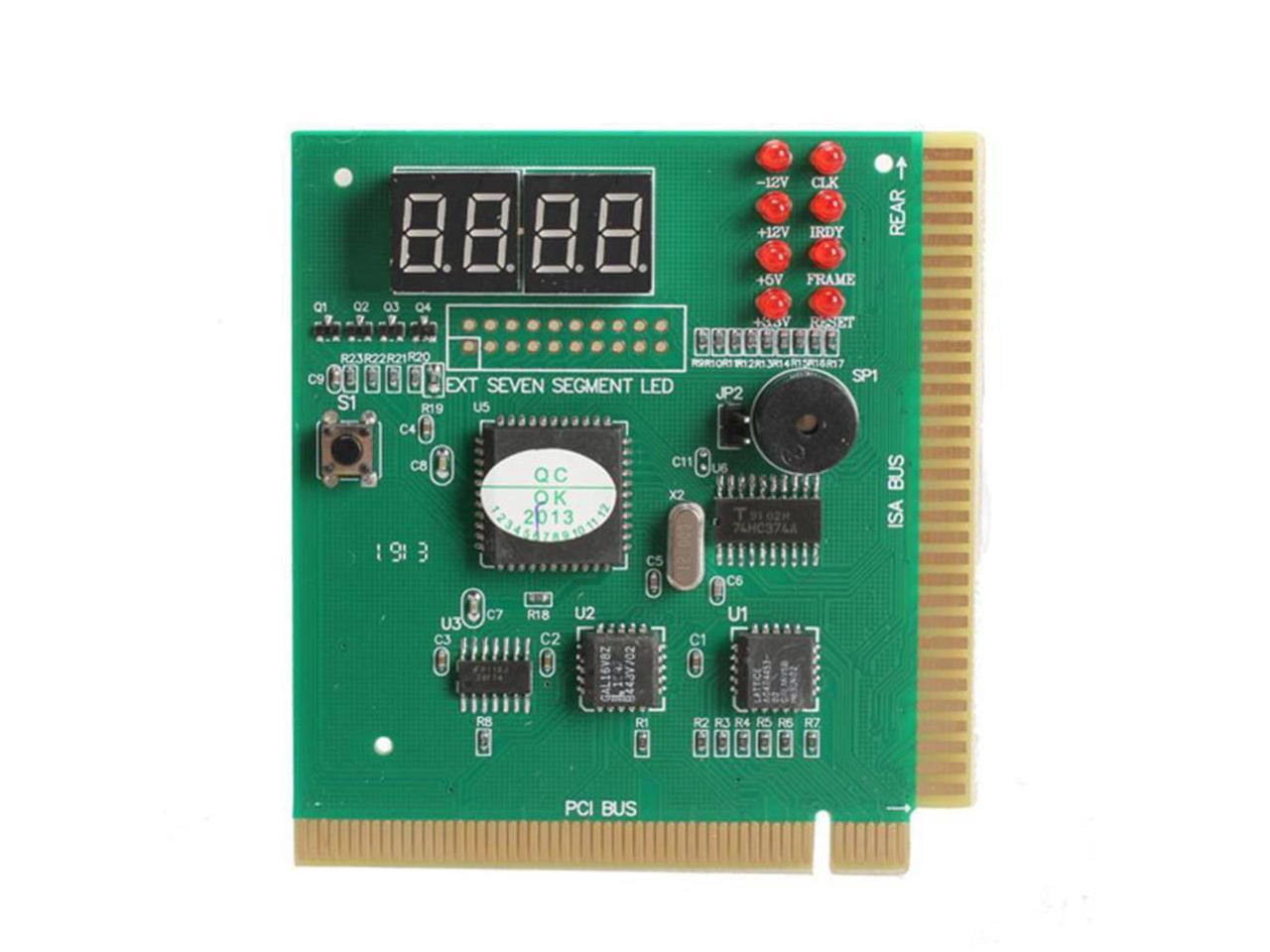 4-Digit PC Analyzer Computer Diagnostic Post Card Motherboard Fault ...