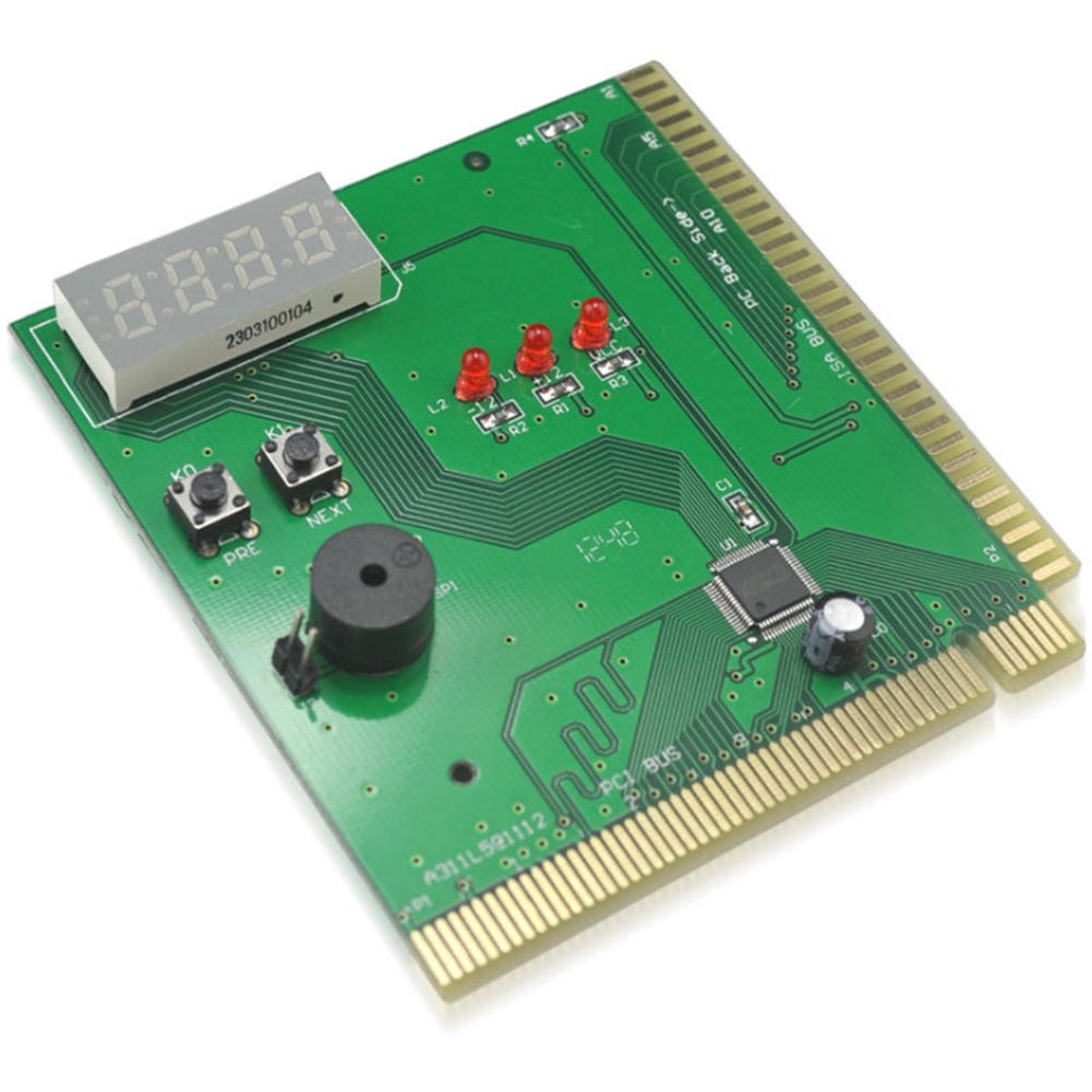 4-Digit PC Analyzer Tester Diagnostic Motherboard Post Test Card for ...