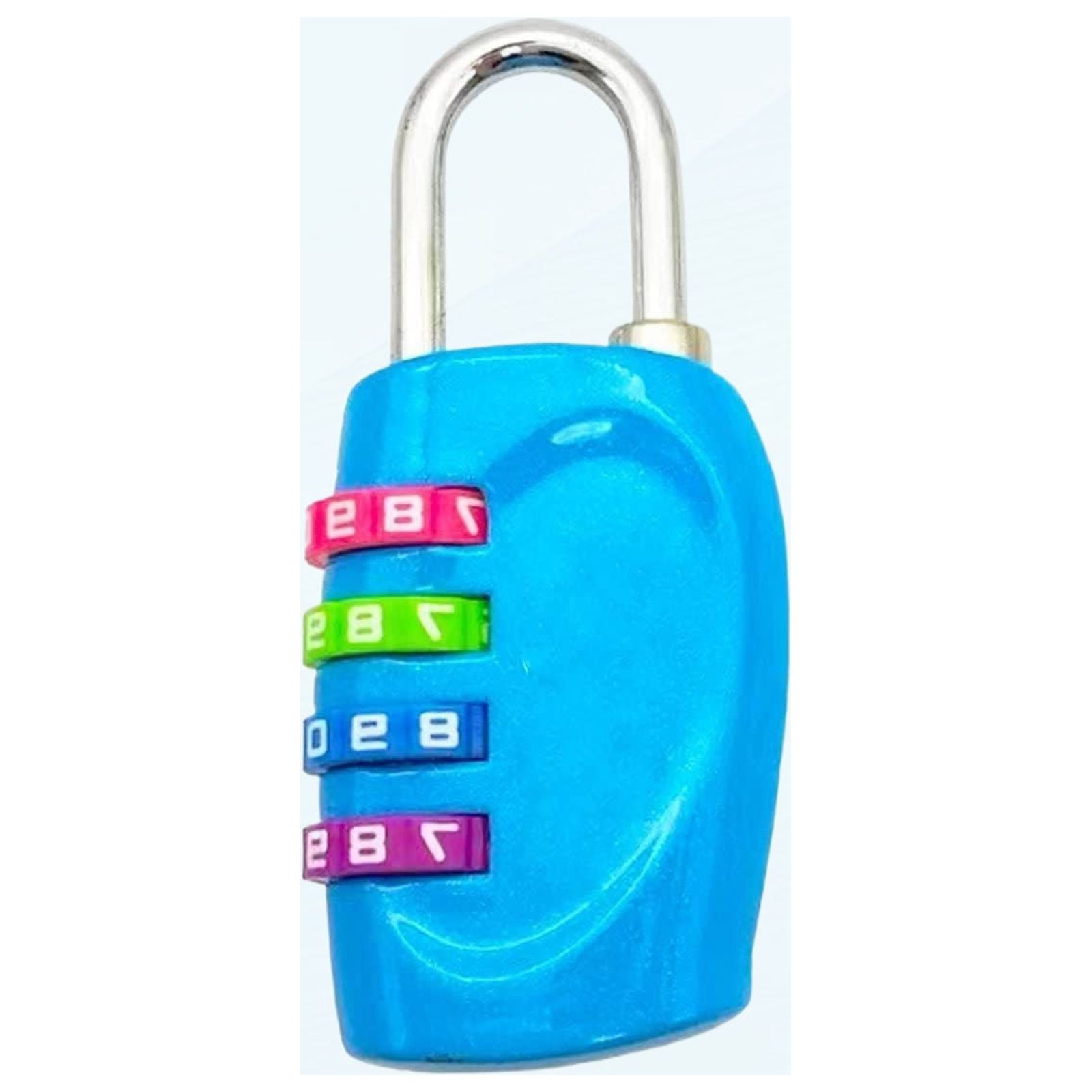 4 Digit Padlock Combination Lock for School, Staff, Gym and Sports ...